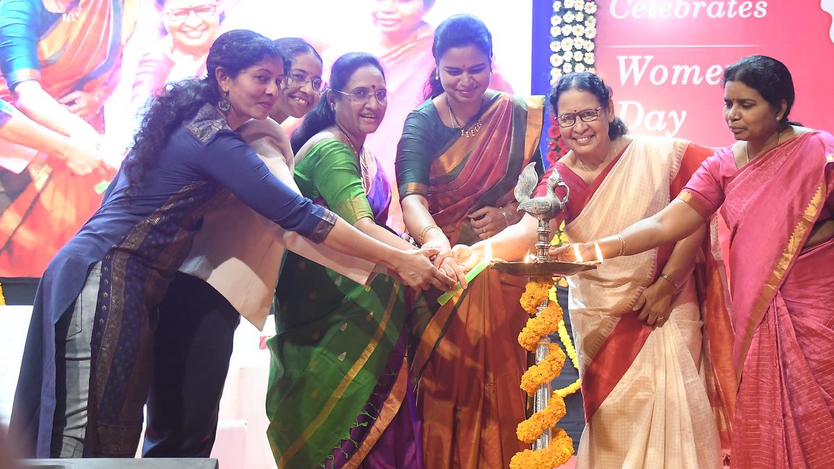 Women given pride of place in all spheres, says Health Minister Vidadala Rajini - The Hindu